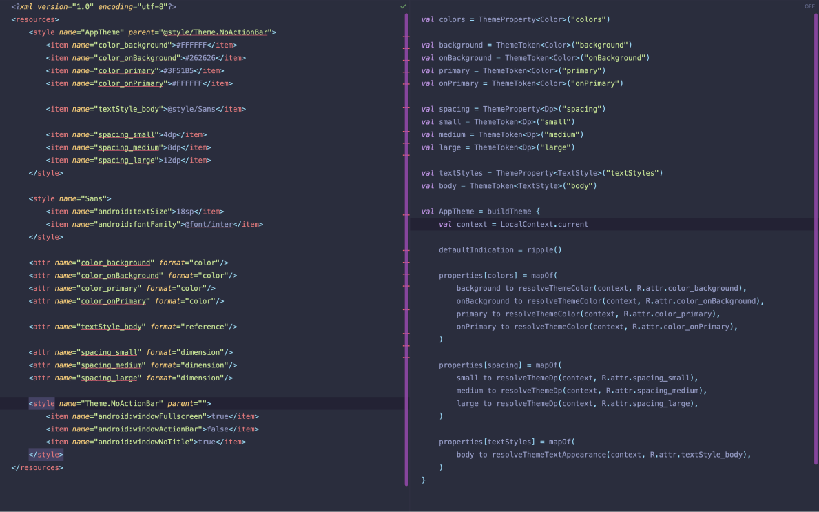 Compose Unstyled v1.40: Android XML themes – Composables